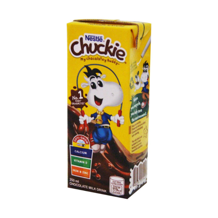 Nestle Chuckie Chocolate Milk Drink 250ml | Lazada PH