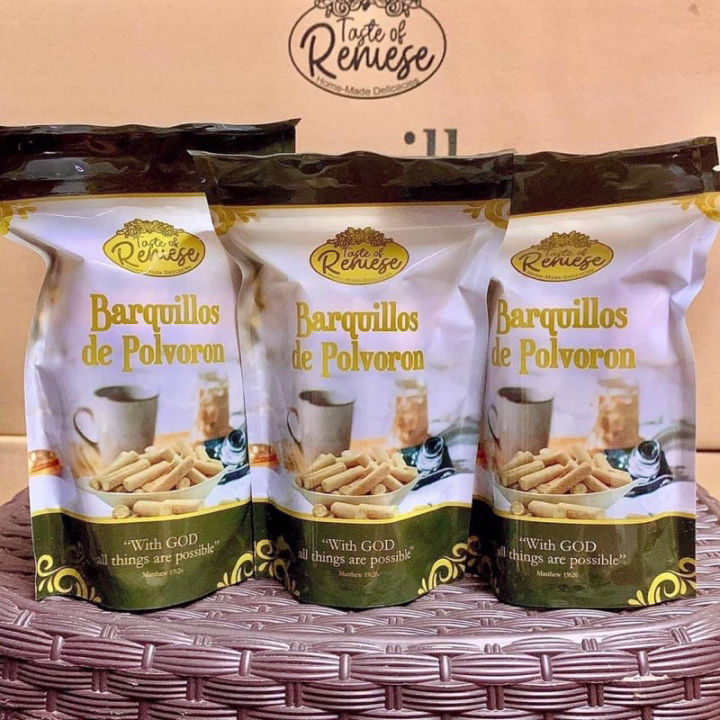 . Taste of Reniese Barquillos De Polvoron 100g | Lazada PH