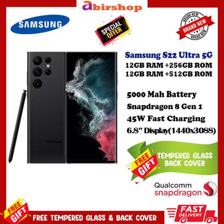 Samsung Galaxy S22 Ultra 5G LOCAL 6 months WARRANTY | ORIGINAL DISPLAY ...