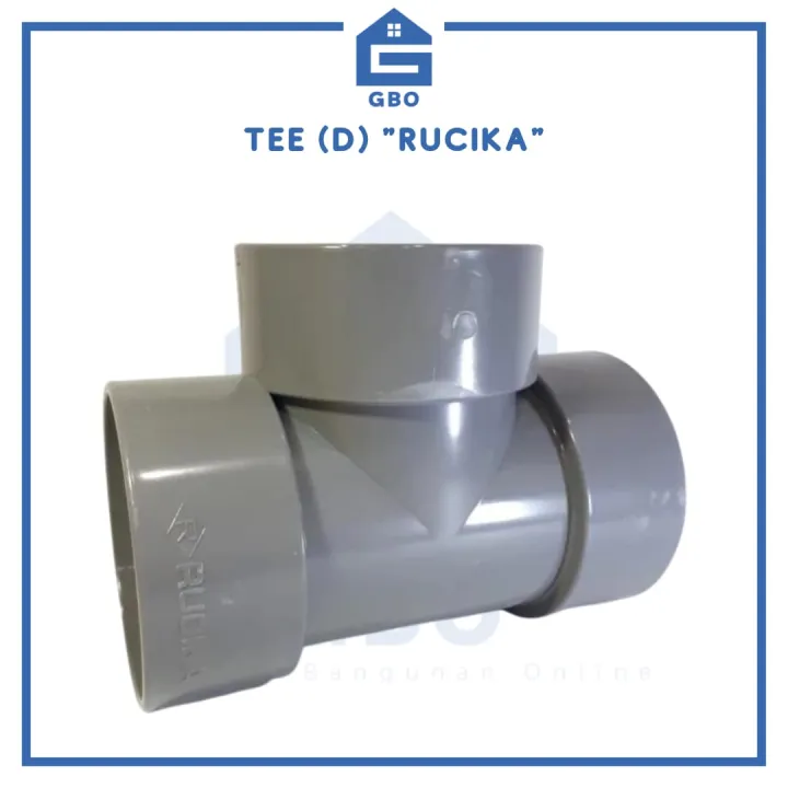 RUCIKA - TEE (D) 3" / PERTIGAAN PIPA / FITTING PIPA | Lazada Indonesia