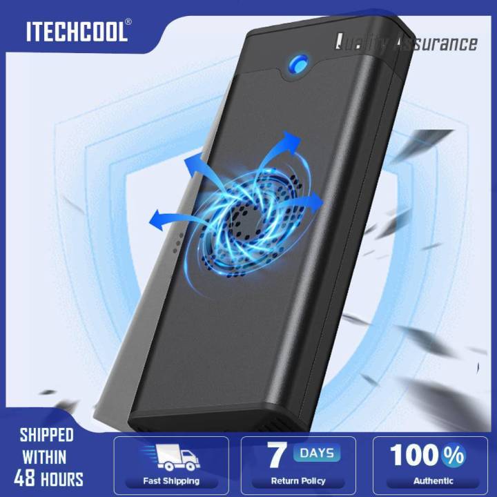 M.2 NVME NGFF SSD Enclosure with Cooling Fan SSD Box M/B/(B+M) Key Type ...