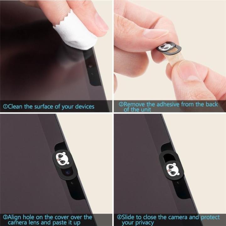 Laptop Camera Cover Slide Cute, Webcam Cover Cute Ultra Thin Camera ...