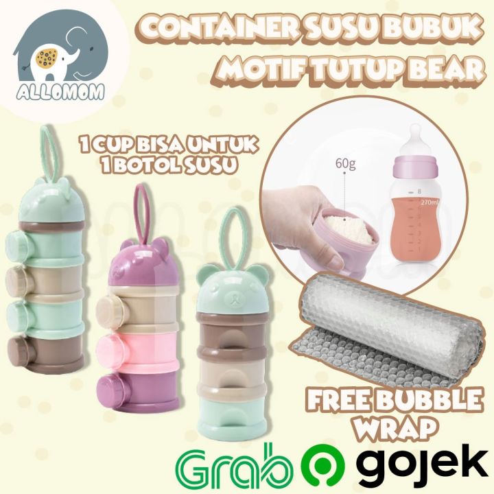 Kontainer Susu / Milk Powder Container Tempat Kotak Tempat Susu Bubuk ...