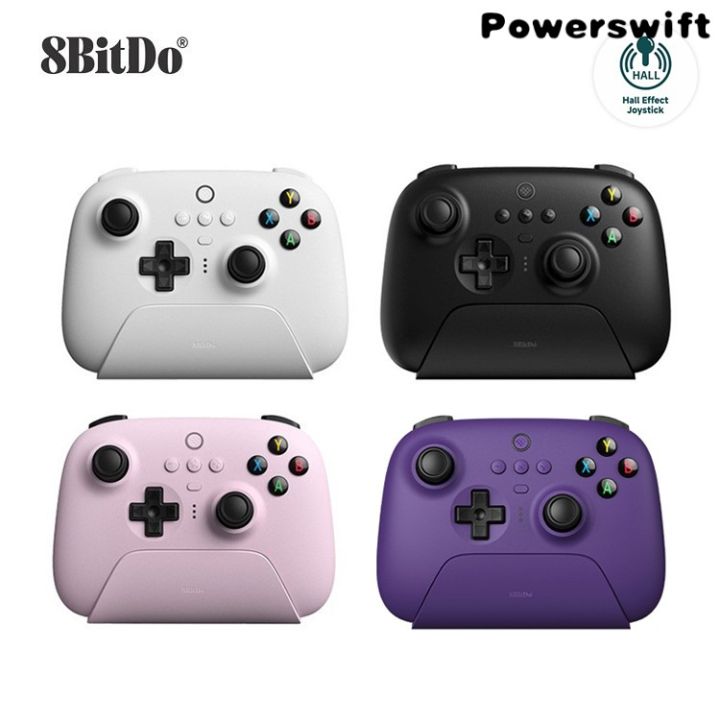 8bitdo ultimate 2.4g controller Hall effect joysticks with charging ...