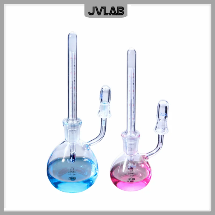 Glass pycnometer attached temperature pycnometer solid pycnometer Li's ...