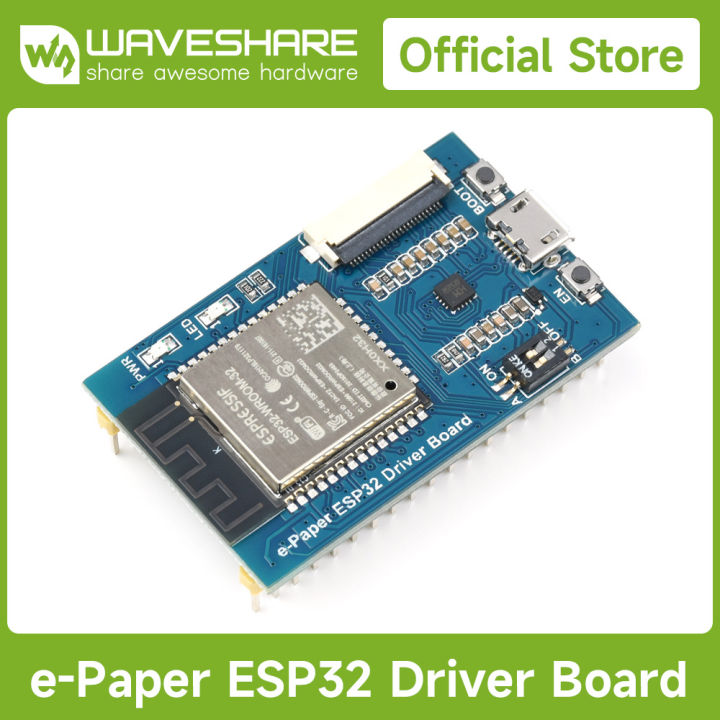 Waveshare ESP32 Epaper Driver Board for Waveshare SPI e-Paper raw panels WiFi / Bluetooth ...