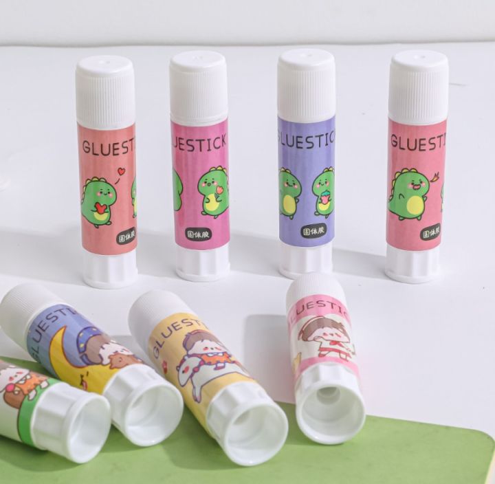 4pcs Glue Stick Ultra Adhesive Set Cute Cartoon Design 8g x4 | Lazada