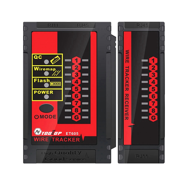 POE QC LAN Cable Pairing Check Scan Cable Wiremap Cable Tester Tool ...