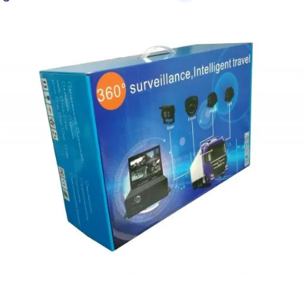 7 Inch Monitor SURVEILLANCE 360 INTELLIGENT TRAVEL CCTV CAMERA 4 ...