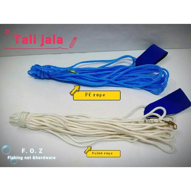 F.O.Z 】Tali Jala Ikan Udang | Tali PE Tali Nilon | PE Rope Nylon Rope ...