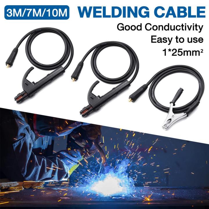 Welding Cable 10 Meters With Electrode Holde Universal Inverter Welding ...