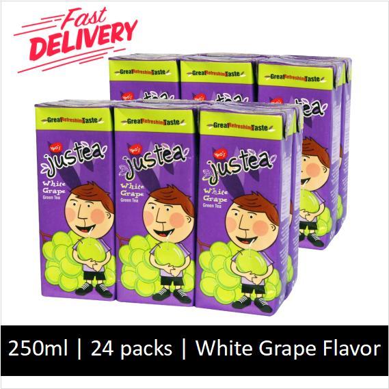 (24 x Yeo's Justea White Grape Green Tea 250ml x 24pack #24packet #Yeo ...