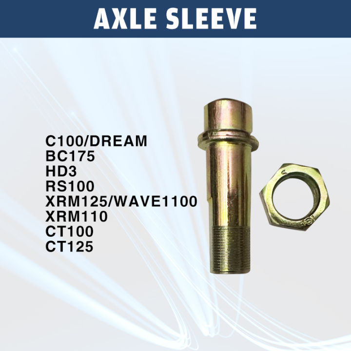 MOTORCYCLE AXLE SLEEVE FOR VARIOUS BRAND AND MODEL | Lazada PH