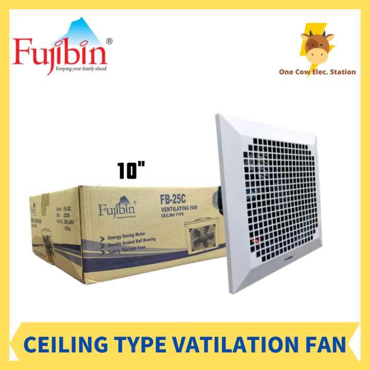 Fujibin FBC-EX (10") #Ceiling Type #Ventilation #Exhaust Fan | Lazada