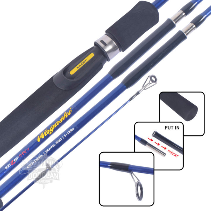 Joran Spinning Kaizen Wagashi Dodolan Pancing | Travel Rod | Lazada ...