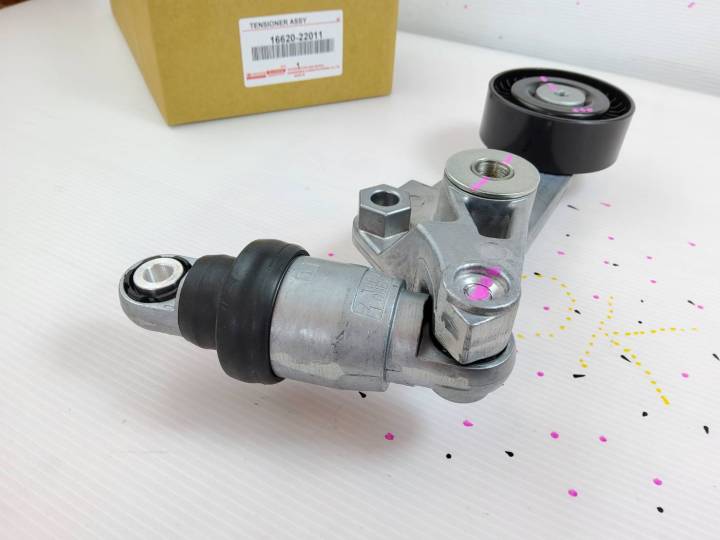 ลูกลอกดันสายพานหน้าเครื่อง+ขา TOYOTA ALTIS ปี 2001-2008-ON #16620-22011 ...