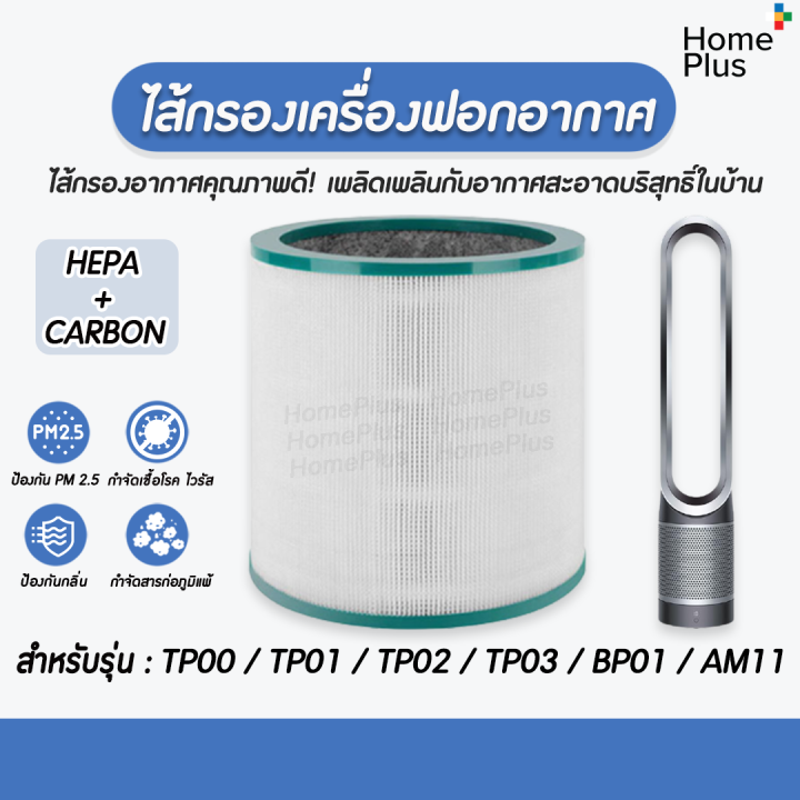 ไส้กรองเครื่องฟอกอากาศ TP00 TP01 TP02 TP03 BP01 AM11 TP BP AM Pure Cool ...