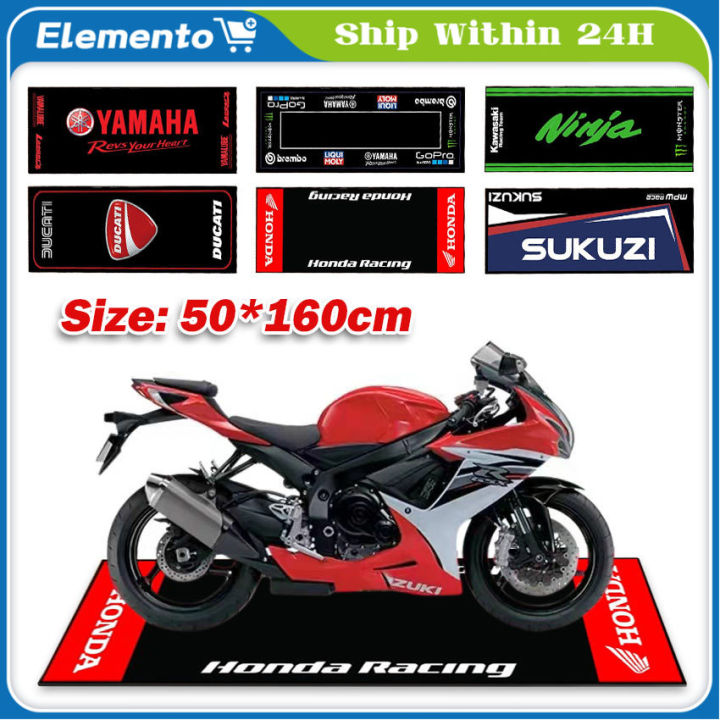 Motorcycle Display Mat Anti-Slip Carpet Racing Moto Rugs for Honda ...