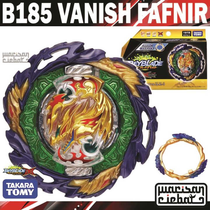 Hot sale ♧Takara Tomy Beyblade Burst DB B-185 Vanish Fafnir Tapered ...