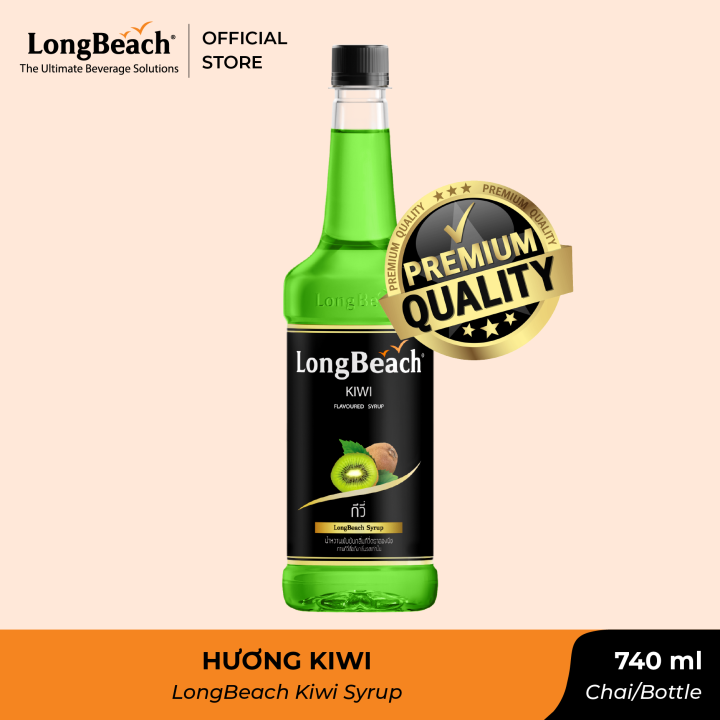 Siro Cô Đặc Hương Kiwi (Nhãn Hiệu LongBeach) 740ml | Lazada.vn