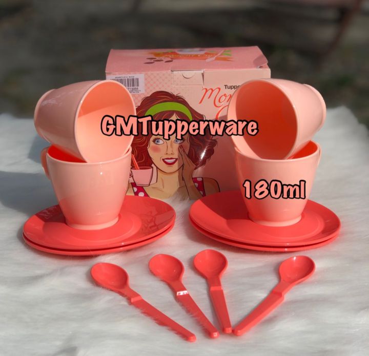TUPPERWARE MOMENT CUP PEACH COLOR | Lazada