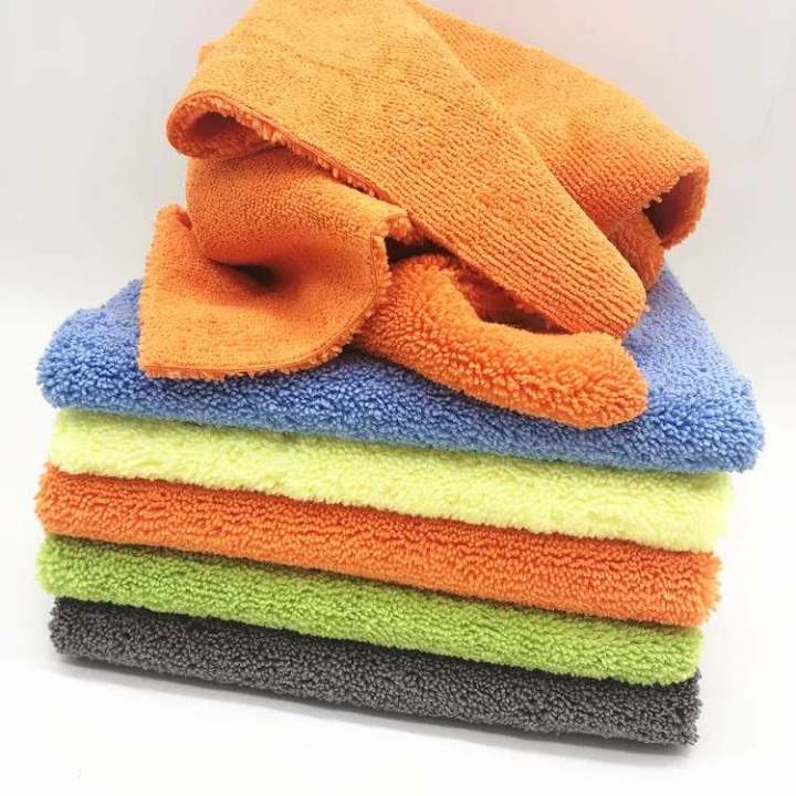 Microfiber Edgeless 40x40cm 400 gsm multipurpose cleaning cloth | Lazada PH