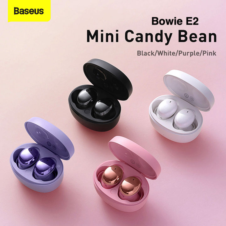 Baseus Bowie E2 True Wireless Bluetooth Earphones TWS Headphones with Charging Case | Lazada ...