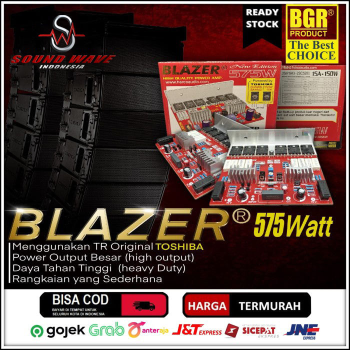 KIT BLAZER 575W POWER AMPLIFIER | Lazada Indonesia