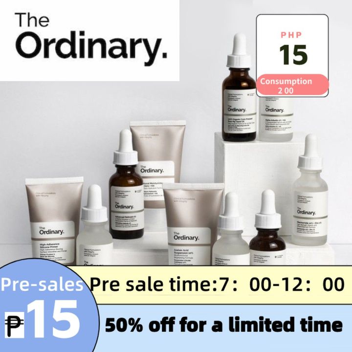 The Ordinary Azelaic/Ascorbic/Glycolic/Lactic/Salicylic Acid Buffet ...