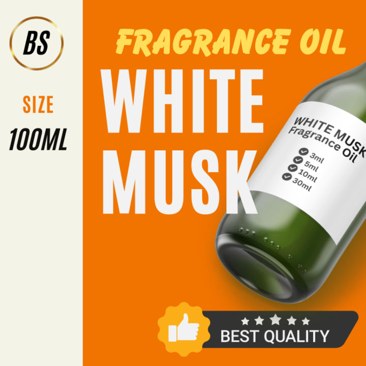 100ml BS WHITE MUSK Fragrance Oil For Perfume Candle Soap Dishwashing Hand Soap Making | Lazada PH