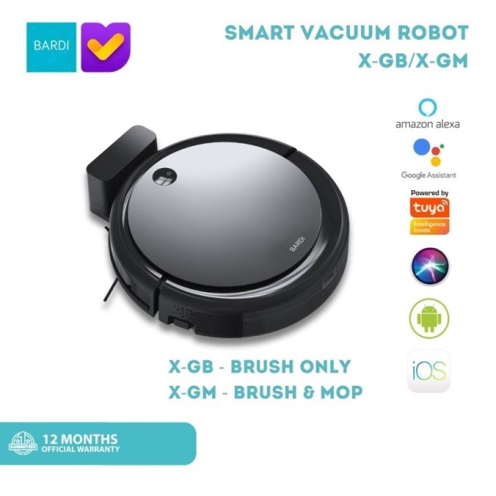 BARDI Smart Vacuum Robot ( X-GB / X-GM ) | Lazada Indonesia