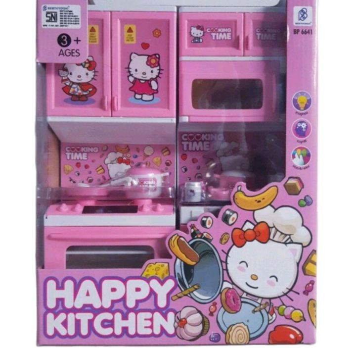COD MAINAN HAPPY KITCHEN HELLO KITTY / MAINAN RAK HELLO KITTY / MAINAN ...