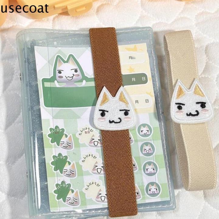 USECOAT Cartoon Kitten Notebook Straps Binding Rope Toro Inoue Loose ...