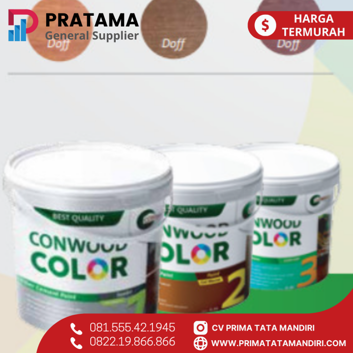 Cat warna Conwood / Conwood Color Glossy akasia / walnut / palisander ...