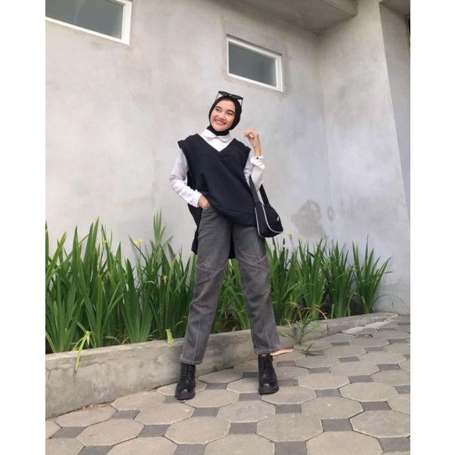 Diarva vest-vest wanita-vest polos wanita-vest kekinian | Lazada Indonesia