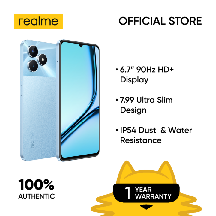 realme Note 50 (4GB + 32GB / 4GB + 128GB) smartphone with long standby ...