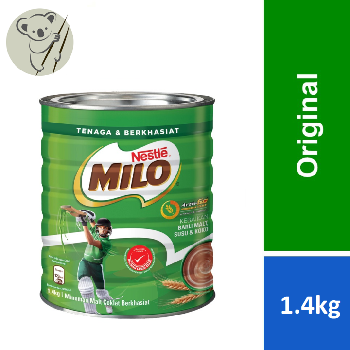 1.4kg NESTLE MILO ACTIV-GO POWDER Tin random design | Lazada