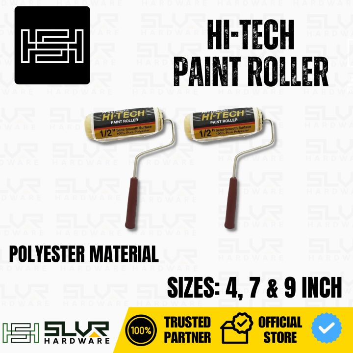 Hi-Tech Radiator Paint Roller Polyester High Quality Paint Brush for ...