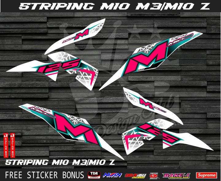 STRIPING MIO M3 TERBARU/STRIPING VARIASI MIO M3/MIO Z VARIASI/STRIPING ...