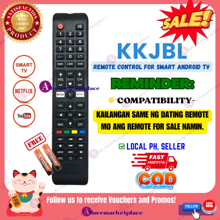 ORIGINAL KKJBL Smart TV Remote KKJBL JEAANSP Android TV Remote Control ...