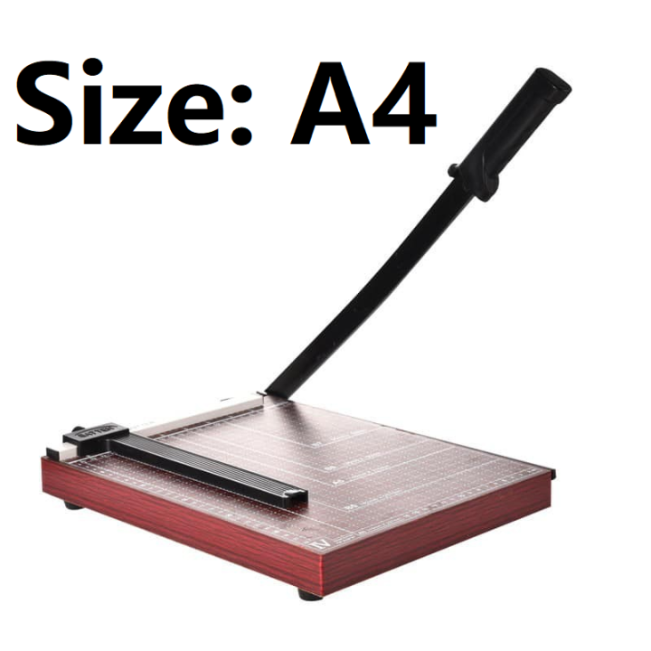 Polaris Paper Cutter Board with ruler A4 Wood base 10x12 Heavy Duty ...