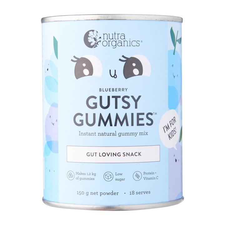 Nutra Organics Gutsy Gummies - Blueberry 150G | Lazada Singapore