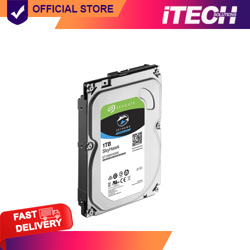 SEAGATE 1TB SKYHAWK SURVEILLANCE 3.5" SATA III 6GB/S 7200RPM INTERNAL ...