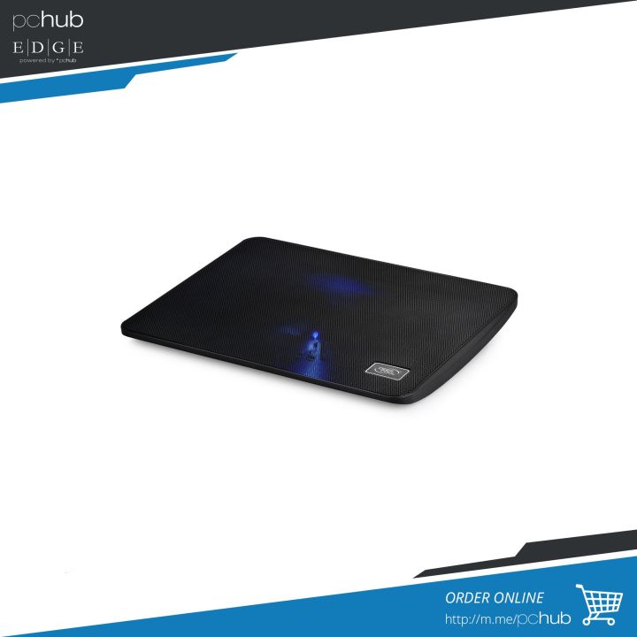 PChub | Deep Cool DC Windpal Mini, laptop cooler, 140mm blue fan, up to ...