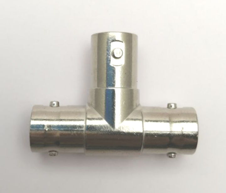 Coaxial BNC T Connector with T Type BNC Double Female To Female for RF ...