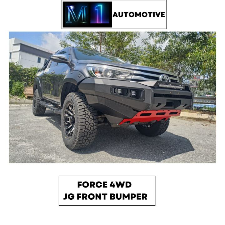 Force 4WD JG Front Bumper For Toyota Hilux Vigo Champ Revo | Lazada