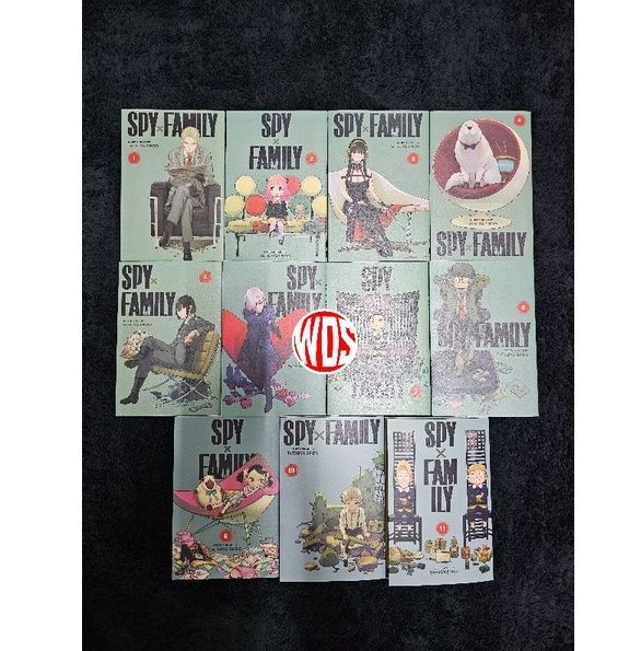 Spy X Family Volume 1-11 ( English Version ) | Lazada