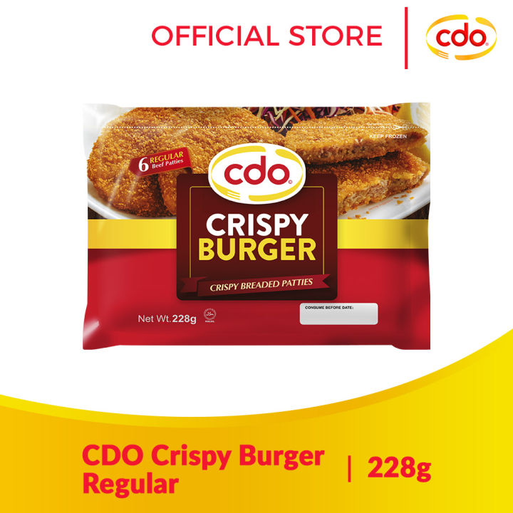 CDO Crispy Burger 228g | Lazada PH