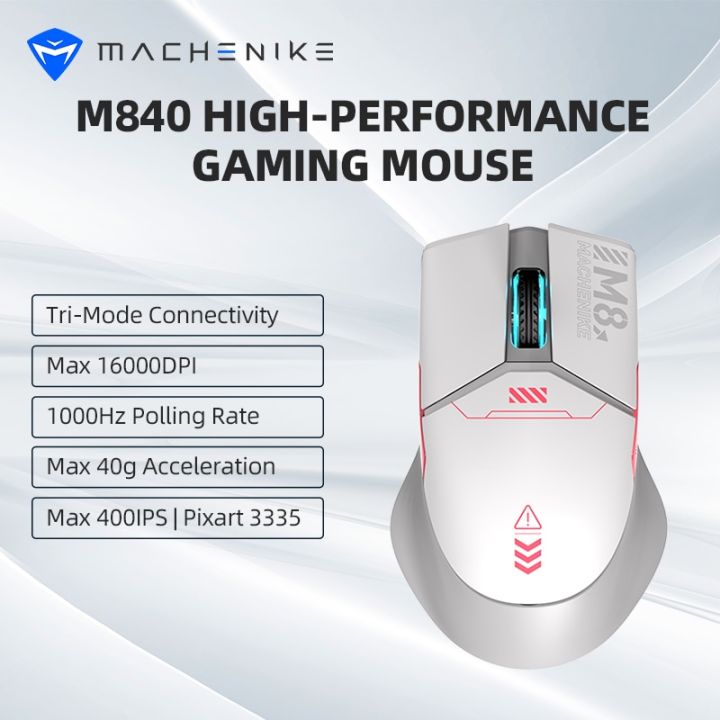 Machenike Gaming Mouse M810\840 Ultra Lightweight Up To 24000CPI 400IPS ...