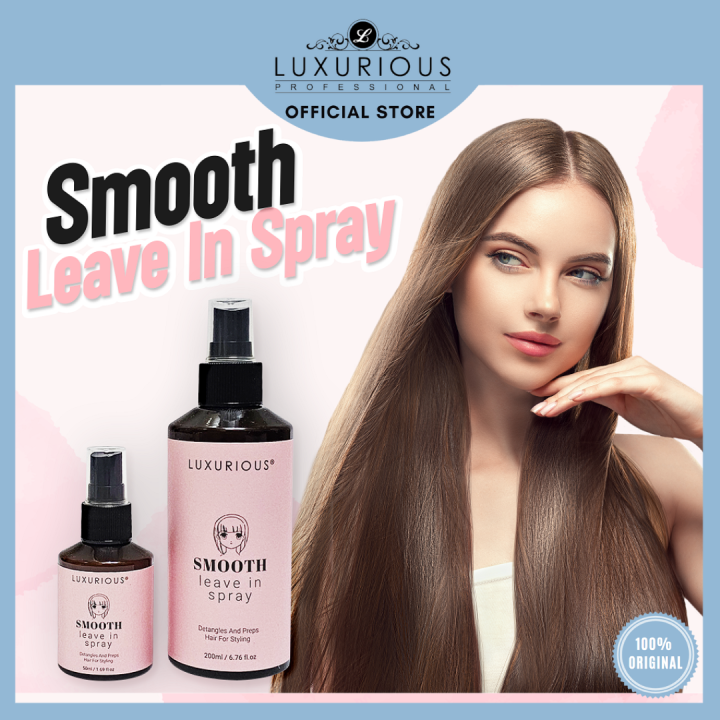 Luxurious Professional Smooth Leave In Spray 50ml / 200ml | Lazada